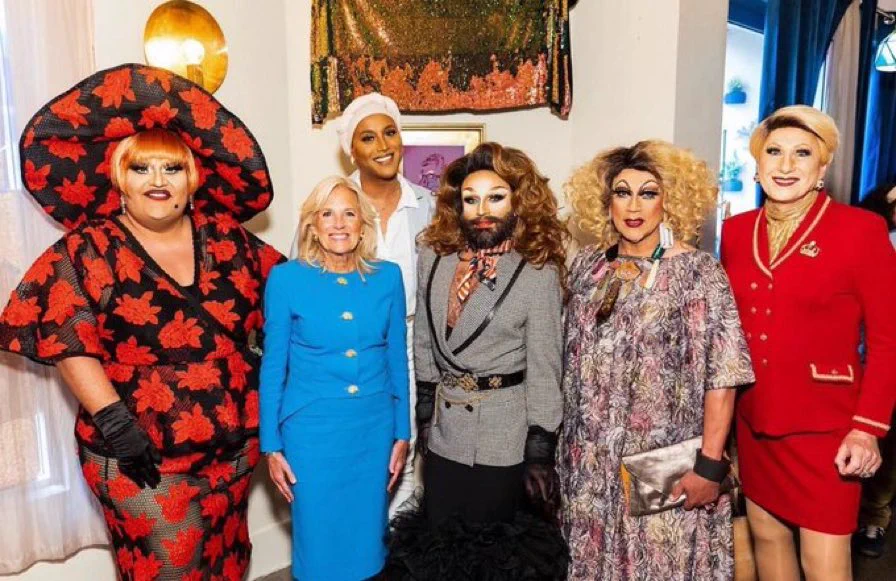 Jill Biden Proudly Courts Drag Queens In San Francisco – Finish The Race