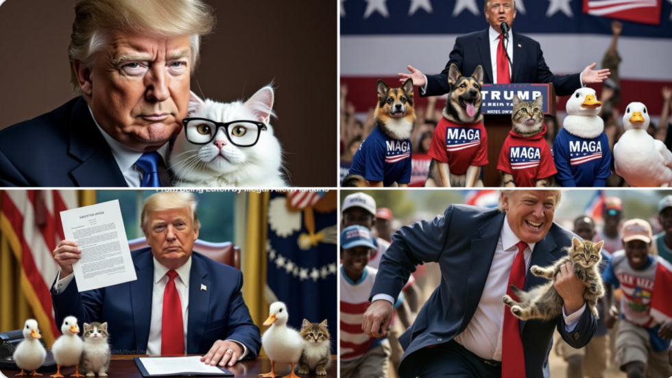 Trump’s Cat Memes Are Exposing Harris’ Role in the Border Crisis—And ...
