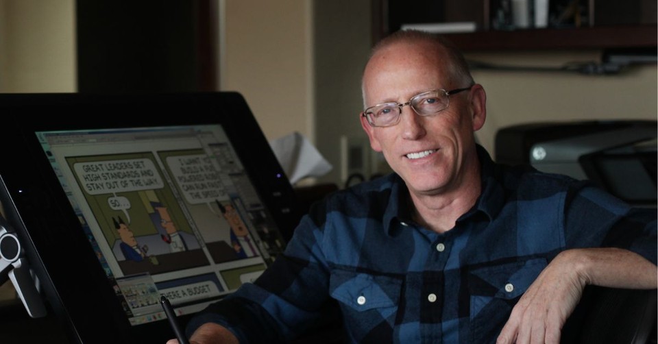Dilbert Creator Scott Adams Accepted Jesus as Savior – Finish The Race