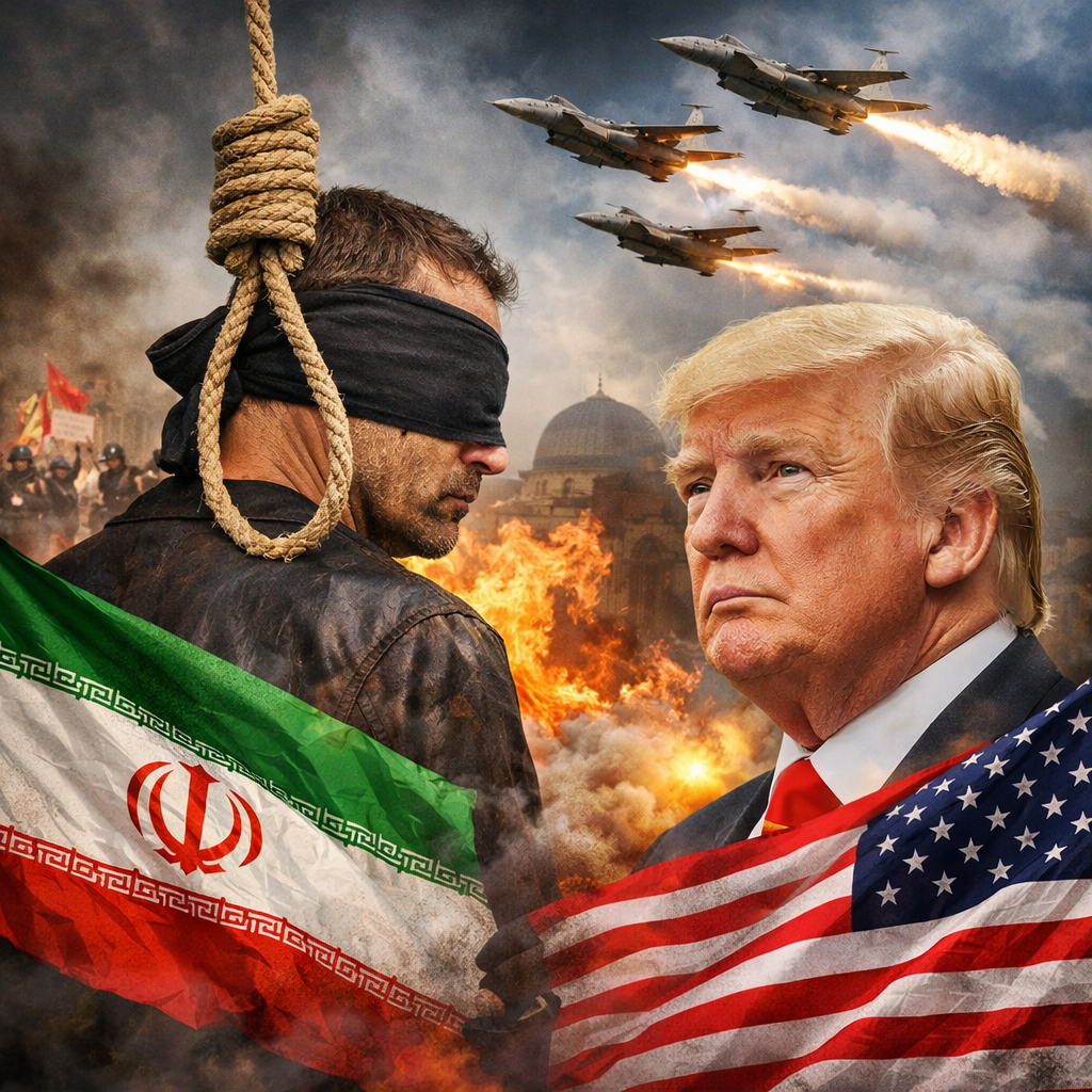 Iran Plans Execution of Protester as Trump Weighs Bombing Over ...