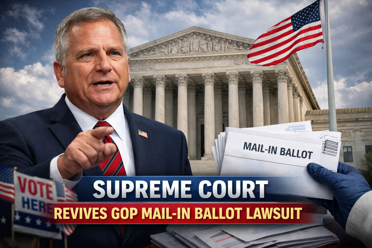 SCOTUS Fuels GOP Challenge on Mail Votes – Finish The Race